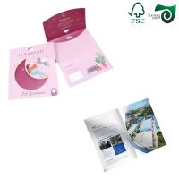 China 140gsm 300gsm C2S Couche Paper  Moisture Light Resistant Glossy Card For Business Cards for sale