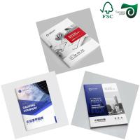 China FSC 150gsm 170gsm Double Sided Glossy Couche Paper For Brochure Printing for sale