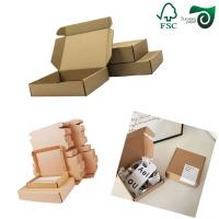 China FSC Recyclable Kraft Liner Board Corrugated Paper Roll 80gsm 90gsm 110gsm For Carton Box for sale