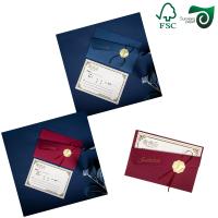 China FSC Certified C1S Gloss White Ivory Board 270g  For Postcards Ivory Board Paper for sale