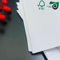 China FSC Certified Waterproof Stone Paper 120gsm 600gsm  Tear Resistant For Notebook Making for sale