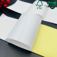 China FSC Certified 70gsm C1S Gloss Coated White Label Printing Paper Label Stock Biodegradable for sale
