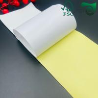 China FSC Certified 70gsm C1S Gloss Coated White Label Printing Paper Label Stock Biodegradable for sale