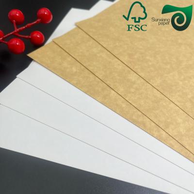 China FSC White Top Coated Kraft Back Board Rolls for Canned Beverage Packaging for sale