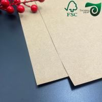 China Food Grade High Density White Kraft Paper 250gsm 400gsm For Premium Packaging for sale