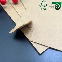 China Food Grade High Density White Kraft Paper 250gsm 400gsm For Premium Packaging for sale