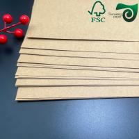 China FSC‑Certified High‑Density Food‑Grade Kraft Paper Sheets 300gsm  For Food Boxes for sale