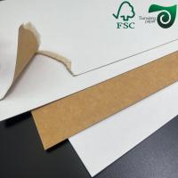 China FSC 100% Food Grade  300gsm Single Side White Coated Bakeable Kraft Bread Pan Board for sale