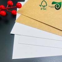 China FSC 270gsm Coated White Top Kraft Back Board Food Grade For Takeaway Boxes for sale