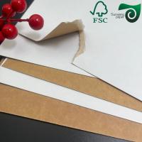 China 230gsm 280gsm High Stiffness White Top Kraft Liner Board  Food Milk Packaging Grade for sale