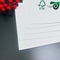 China FSC Certified 300gsm Food Grade White Top Coated Kraft Paper CKB  Ideal For Yogurt Packaging for sale