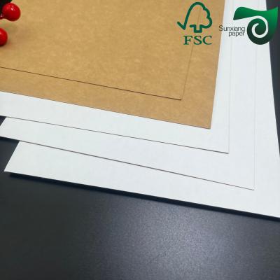China FSC 200gsm 250gsm White Top Duplex CCKB Food Paper Board For Soap Box 79cm 109cm for sale