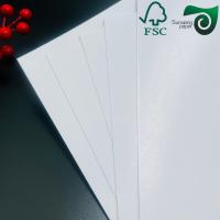 China FSC 2mm Double Sided Coated White Rigid Board For Cardboard Album Cover for sale