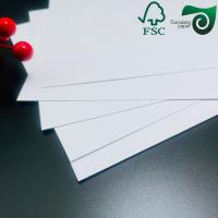 China FSC 210g 250gsm Food Grade C1S SBS Solid Paperboard Single Side Coated White Cardboard for sale