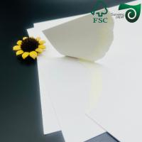 China FSC 1.5mm 2mm Bleached White Cellulose Board 70cm 100cm For Phone Packaging Boxes for sale