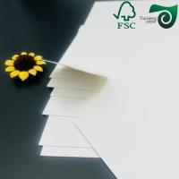 China FSC 1.5mm 2mm Bleached White Cellulose Board 70cm 100cm For Phone Packaging Boxes for sale