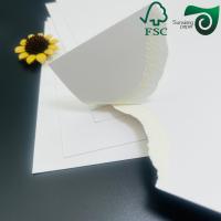 China FSC 175g Thermal Blank Boarding Pass 18.8cm 8.3cm Custom Printed Flight Ticket Paper for sale