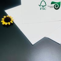 China 150gsm High Brightness White Cardboard Made from 100% Virgin Wood Pulp for Packaging and Printing for sale