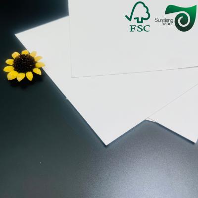 China 150gsm High Brightness White Cardboard Made from 100% Virgin Wood Pulp for Packaging and Printing for sale