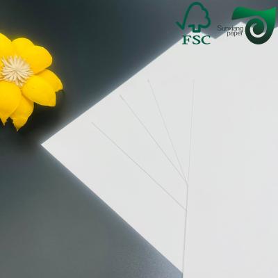 China FSC 15pt 18pt Smooth White Bleach Card One Side Coated SBS FBB Board With Excellent Printing Performance for sale