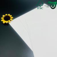 China 100% Virgin Wood Pulp White Cardboard Bright White Card Board For Premium Printing Packaging for sale