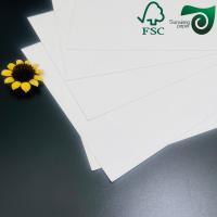China FSC  Purple Core Playing Card Paper 280gsm 330gsm White Coated Cardboard   C2S Art Paper for sale