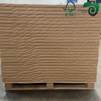 China FSC 60g Brown Recycled Kraft Liner Paperboard For Roll Tubes  Cores for sale