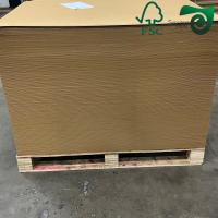 China FSC Oilproof Brown Kraft Liner Board PE Coated Paper Rolls 70gsm 90gsm For Food Wrapping for sale
