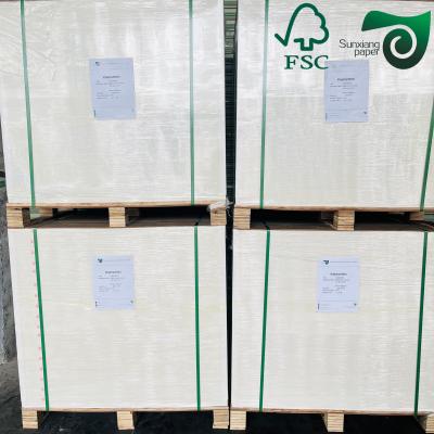 China FSC Certified 120gsm 180μM  Double Sided Coated Recycled Stone Paper Board for sale