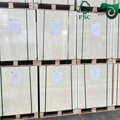China FSC Anccardboard White Side FBB Cardboard 1000gsm 1200gsm 107cm 77cm Folding Boxes for sale