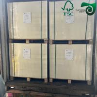 China FSC Clay Coated 260gsm 300gsm Kraft Paper Hang Tag Virgin Wood Pulp for sale