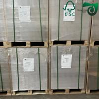 China FSC 350g 450g Couche White Back Gray Paper Coated Duplex Board For Packaging Boxes for sale