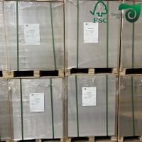 China FSC Customized 300gsm 350gsm Duplex Paper Board Gray Back For Packing Box for sale