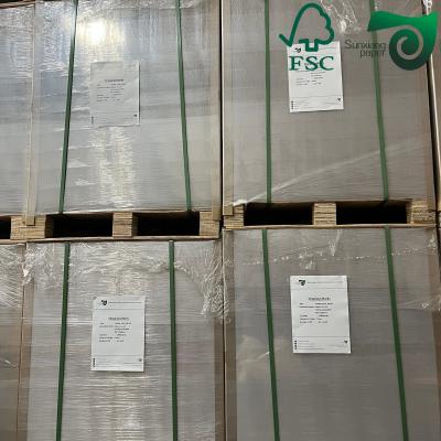 China FSC Customized 3mm 2mm 1mm Grey Cardboard Sheets For Making Display Boards for sale