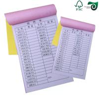 China FSC 20lb Black Image NCR Carbonless Paper  8.5   11.5 Dimensions Ideal For Receipt Books for sale