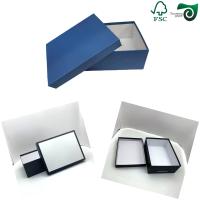 China FSC 1300gsm Laminated Grey Chipboard Hard High Folding Strength For Storage Box for sale
