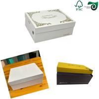 China FSC Grey Backed Coated Duplex Board 230gsm 250gsm Ideal For Shoe Box Manufacturing for sale