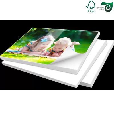 China FSC 24 Inch 300 Feet 200gsm 260gsm Glossy RC  CC Photo Paper Roll Cast Coated for sale