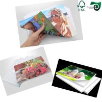 China FSC 230gsm  300gsm C2S Gloss Inkjet Paper A4 A3 Double Side Coated Photo Paper For Album Printing for sale