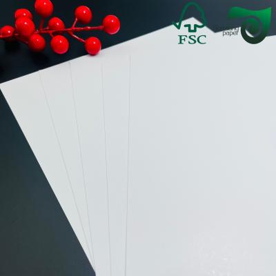 China FSC 295gsm Smooth FBB SBS White Paper Board C1S Ivory Board For Packaging for sale