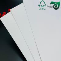 China Single Side Coated Ivory Board 300gsm  C1S FBB SBS For High End Gift Packaging Boxes for sale