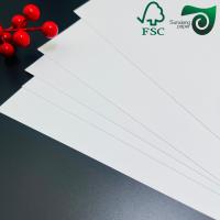 China Ivory SBS Paper Board Single Sided Coated White Paper 350gsm 375gsm 70cm 100cm FSC for sale