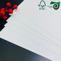 China Single Side Coated Ivory Board 300gsm  C1S FBB SBS For High End Gift Packaging Boxes for sale
