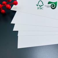 China 250gsm 300gsm One Sided Coated FBB Board 700mm 1000mm Ideal For Cosmetics Packaging FSC for sale