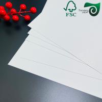 China 170gsm 190gsm C1S Ivory SBS Paper Board For Garment Hangtags 30 40 Inch for sale
