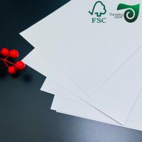 China 2mm Thick Double  Sided Coated Gloss Laminated Card Paper For Cosmetic Boxes FSC for sale