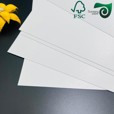 China FSC C1S High Stiffness Laminated White Board  1.8mm 4mm Industrial Grade Thick White Cardboard for sale