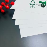 China 300 Gsm 450 GSM White Card Paper High Stiffness Suitable For Hang Tag Printing for sale