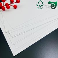 China FBB C1S Ivory Board White Cardboard Art Board Paper FSC Certified For Customer Requirements for sale