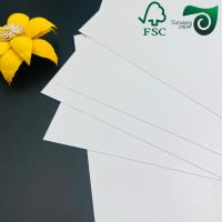 China 250gsm 300gsm One Sided Coated FBB Board 700mm 1000mm Ideal For Cosmetics Packaging FSC for sale
